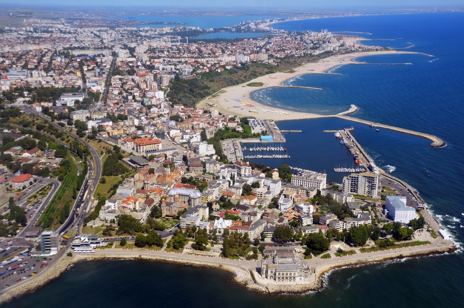 Constanta - City on the shores of the Black Sea, in southeastern ...
